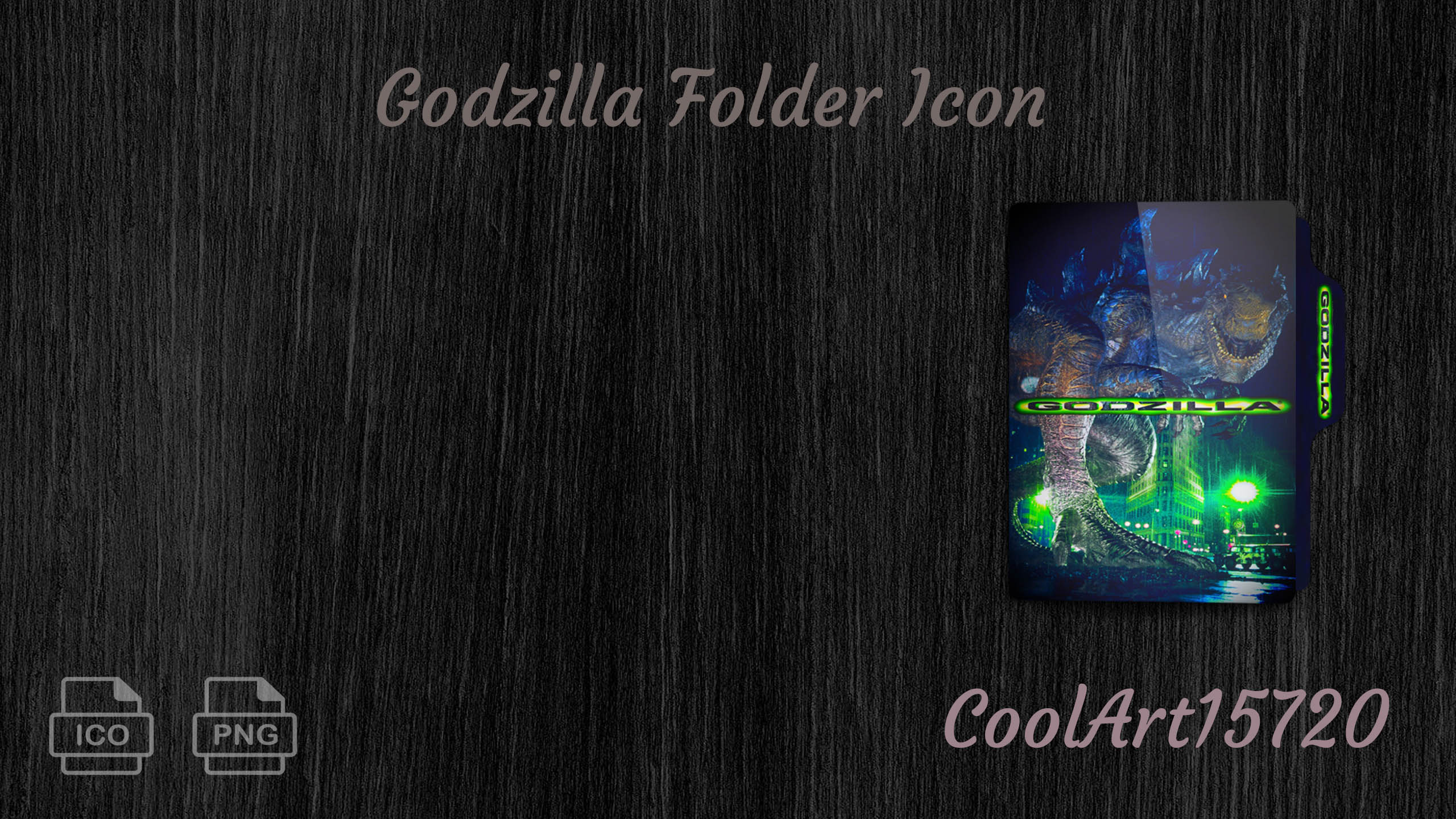 Godzilla (1998) Folder Icon by CoolArt15720 on DeviantArt
