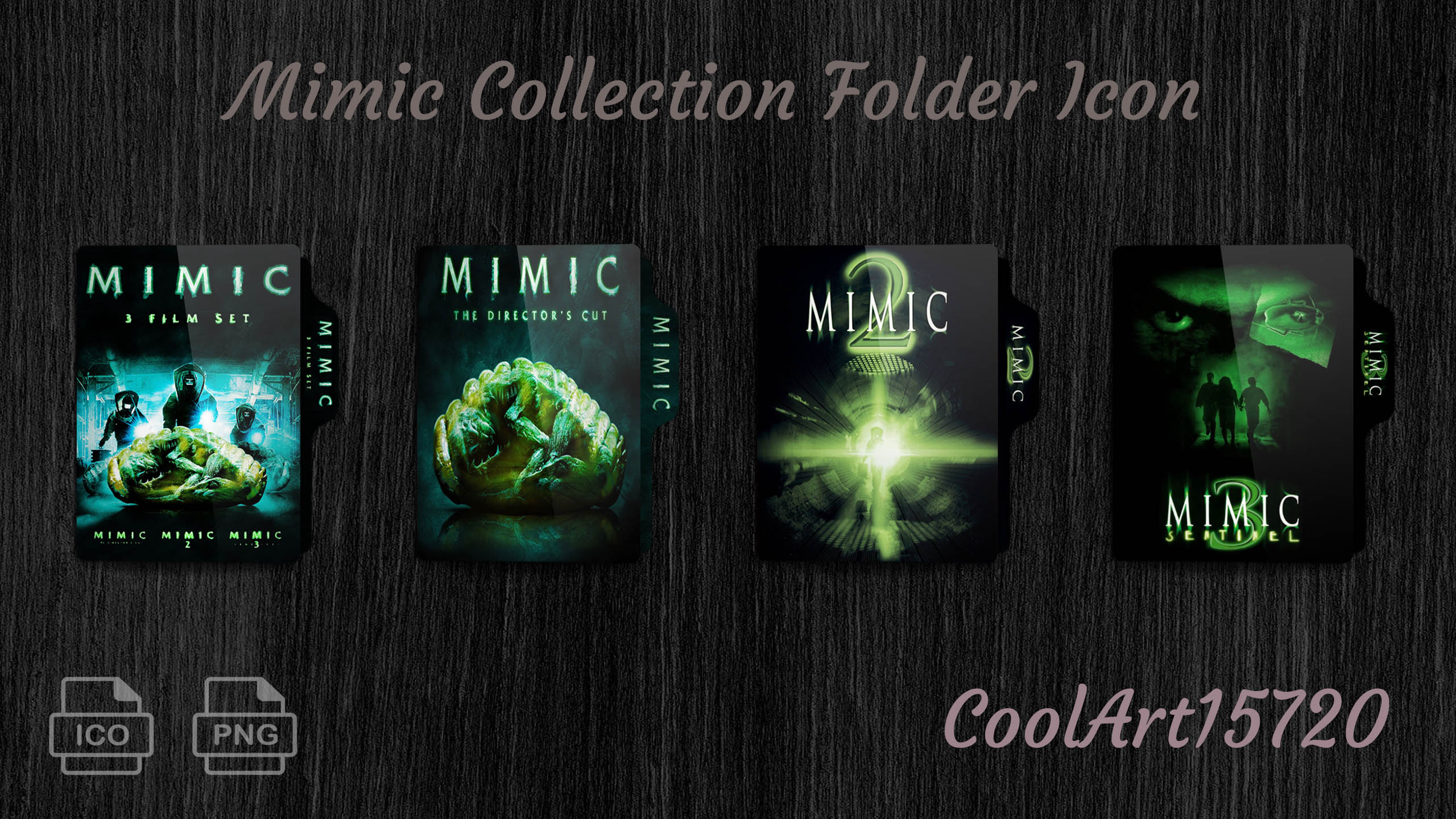 Mimic Collection Folder Icon by CoolArt15720 on DeviantArt