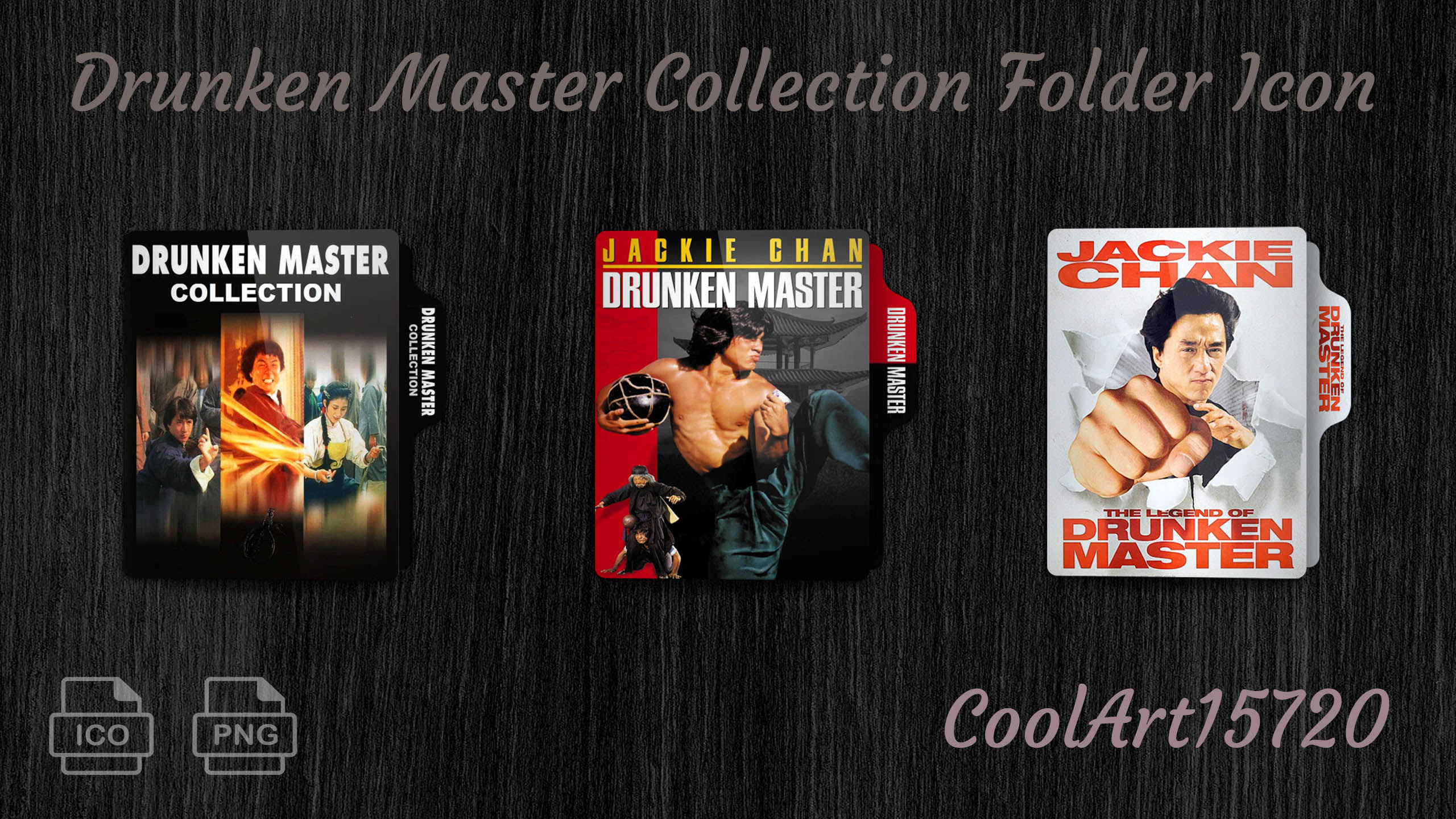 Drunken Master Collection Folder Icon by CoolArt15720 on DeviantArt