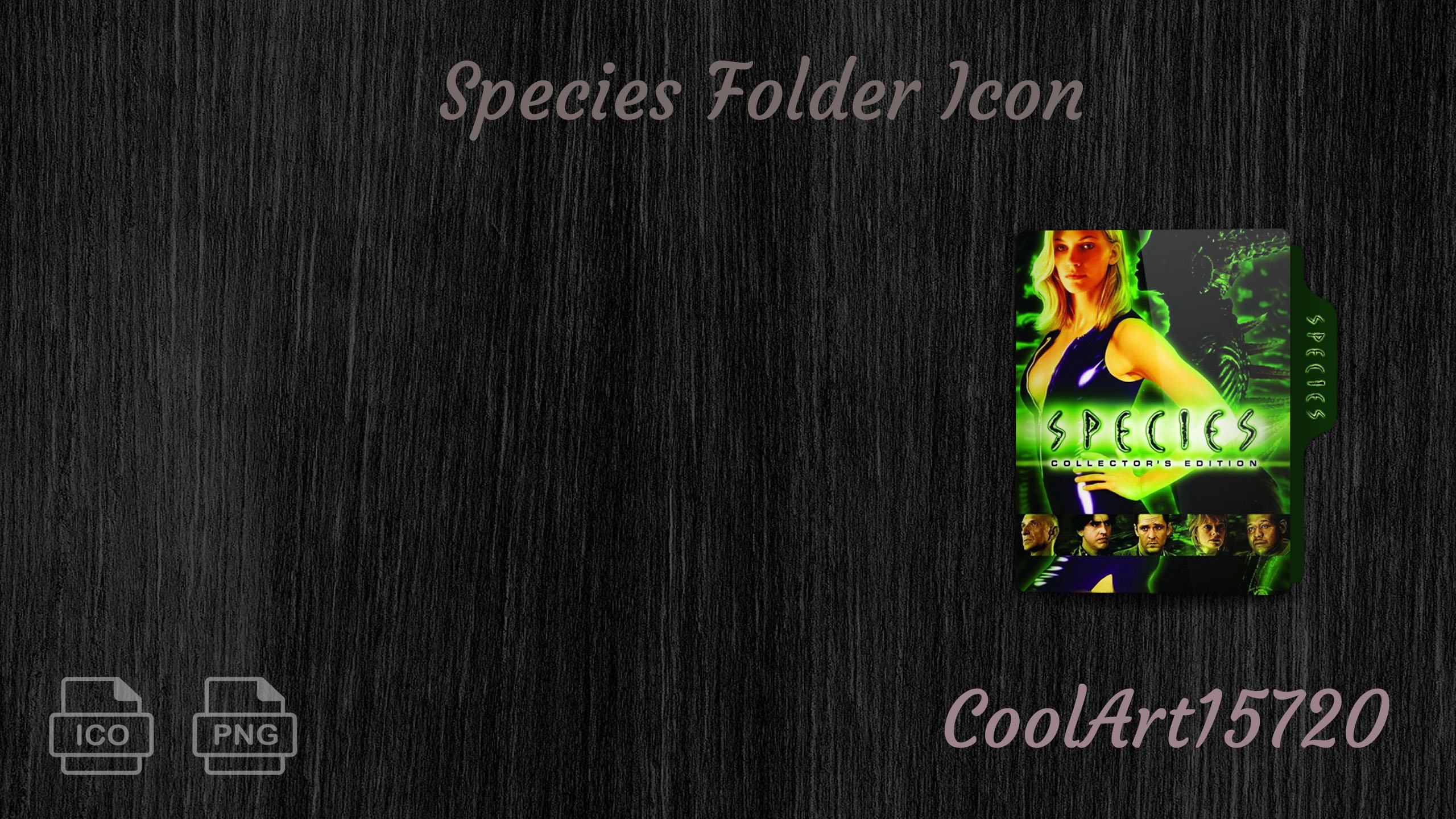Species (1995) Folder Icon by CoolArt15720 on DeviantArt