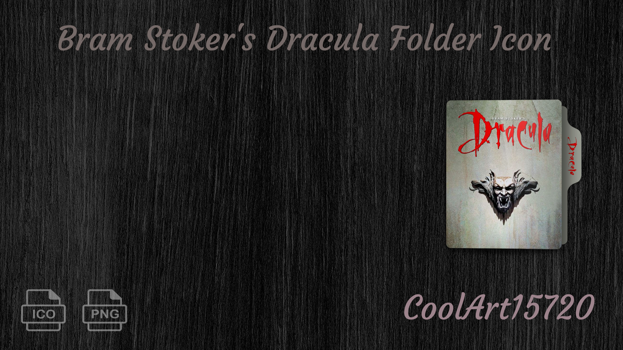 Bram Stoker's Dracula (1992) Folder Icon by CoolArt15720 on DeviantArt