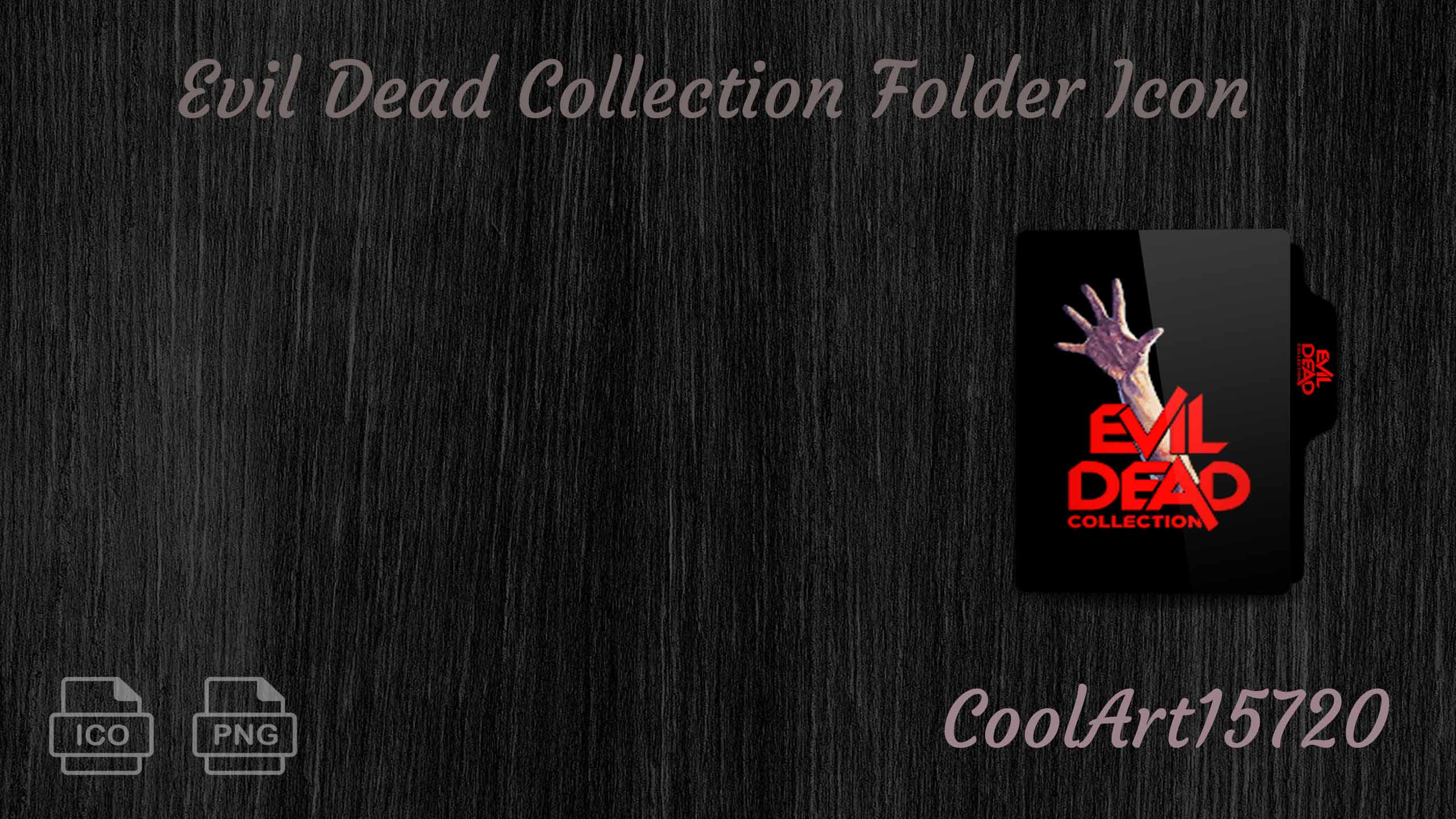 Evil Dead Collection Folder Icon by CoolArt15720 on DeviantArt