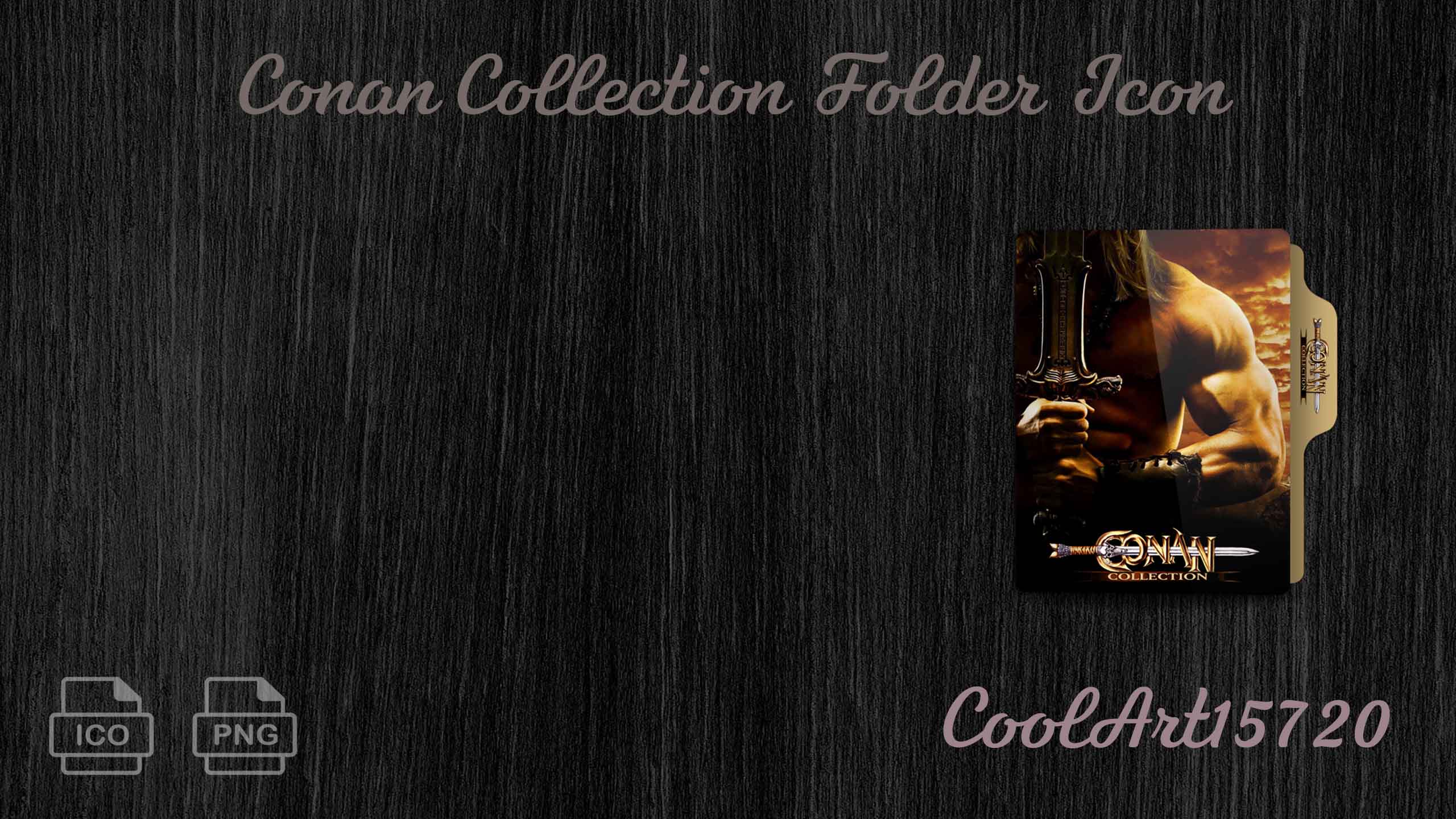 Conan Collection Folder Icon by CoolArt15720 on DeviantArt