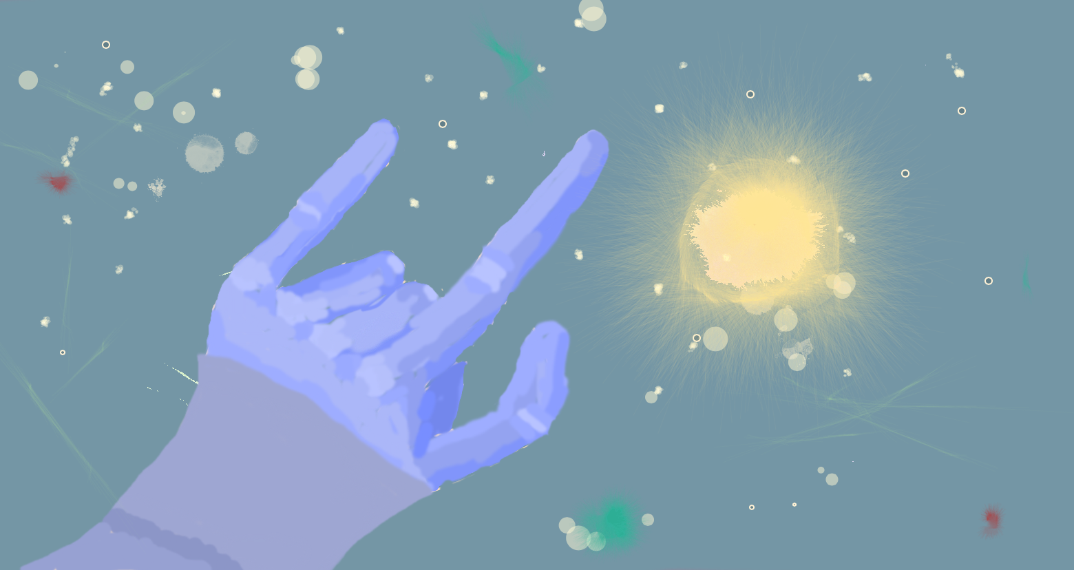 Rock in space by peachabel101 on DeviantArt