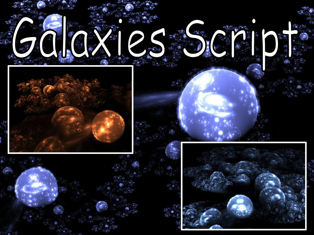 3D Galaxies Script by Shortgreenpigg on DeviantArt