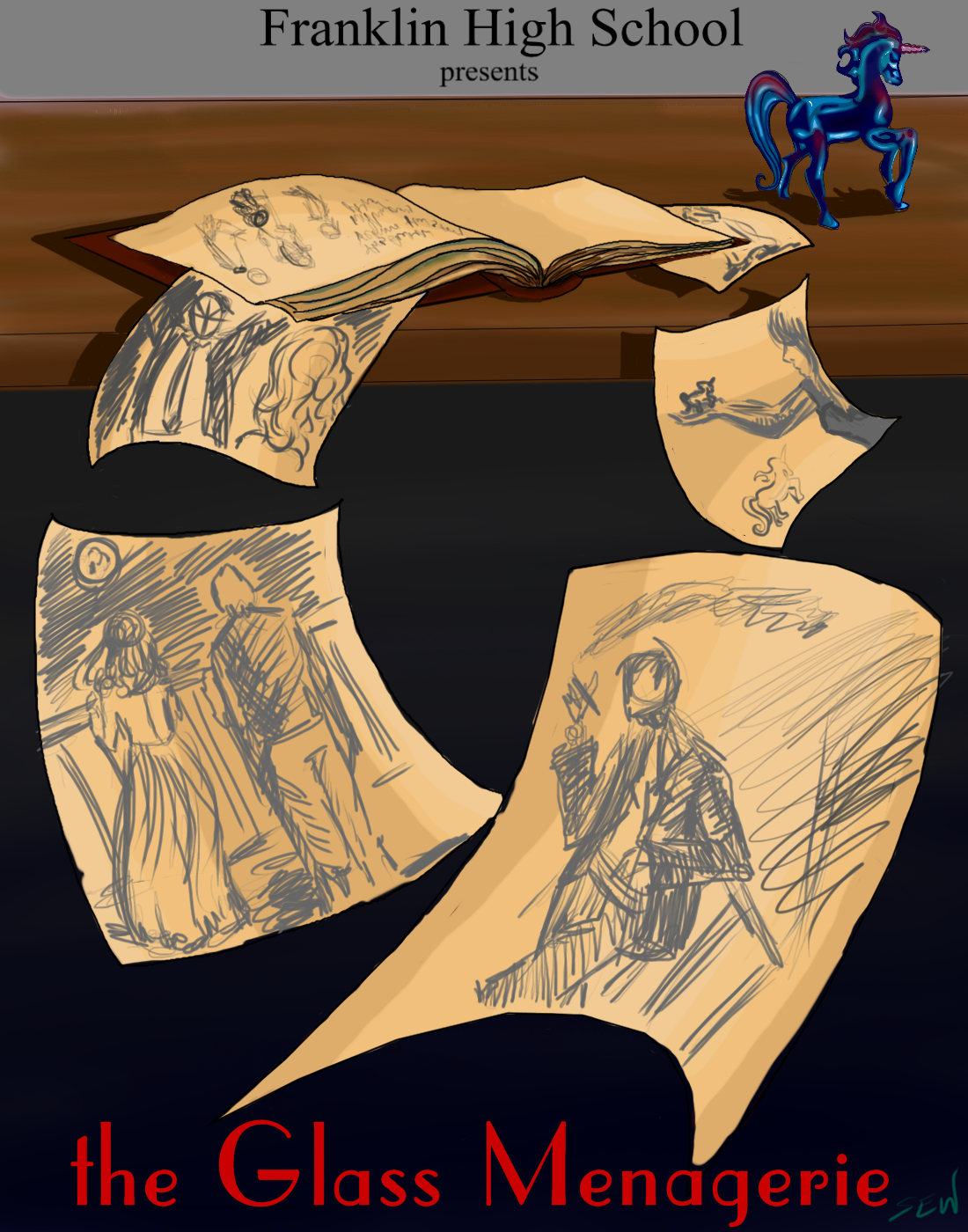 Glass Menagerie poster #3 by artfreaksew16 on DeviantArt