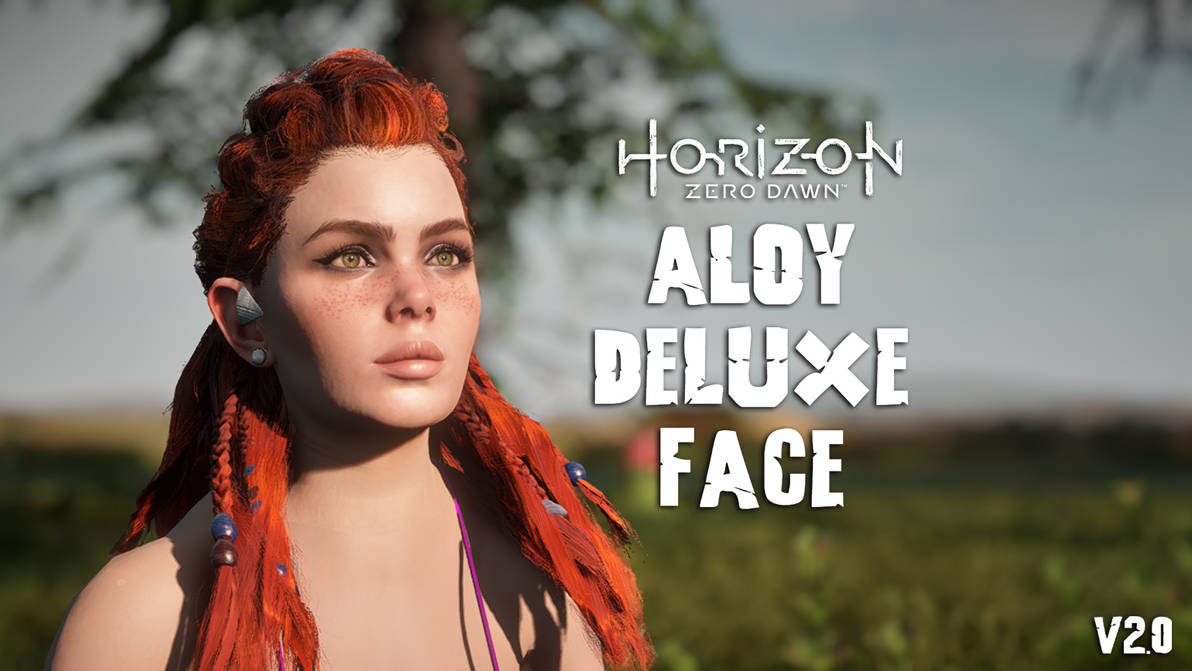 Horizon Zero Dawn: Aloy Deluxe Face 2.0 by JohnnyDazzling on DeviantArt