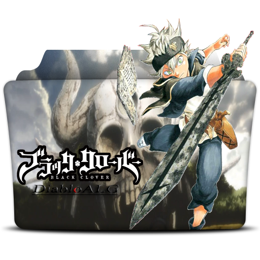 Black Clover Folder Icon _ by DiabloALG by DiabloALG on DeviantArt