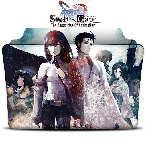 Steins Gate 0 Folder Icon V2 _ by DiabloALG by DiabloALG on DeviantArt