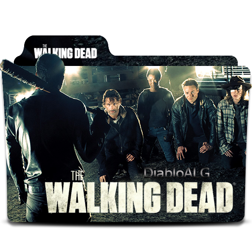 The Walking Dead Folder Icon V4 _ by DiabloALG by DiabloALG on DeviantArt
