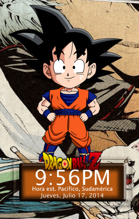 DB-Goku Clock for Rainmeter / para Rainmeter by rockingdraw on DeviantArt