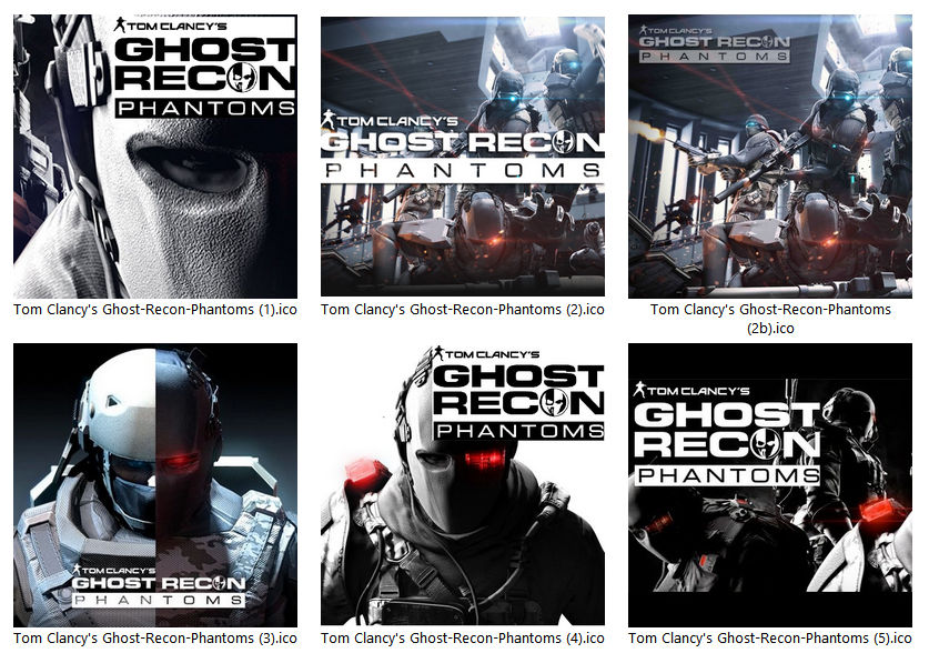Ghost Recon Phantoms [Icon Pack] by Rhyz66 by Rhyz66 on DeviantArt
