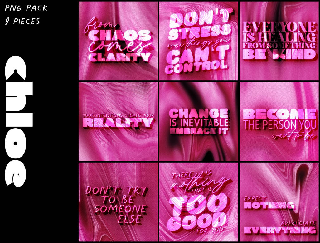 chloe PNG pack by iamnatemx on DeviantArt