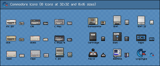 Commodore Icons by ahlberg on DeviantArt
