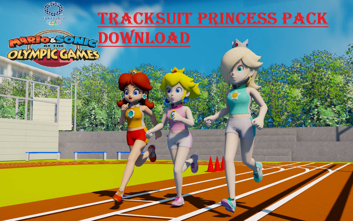 MMD Track Suit Princesses Pack DL by NiGHTSfreak235 on DeviantArt