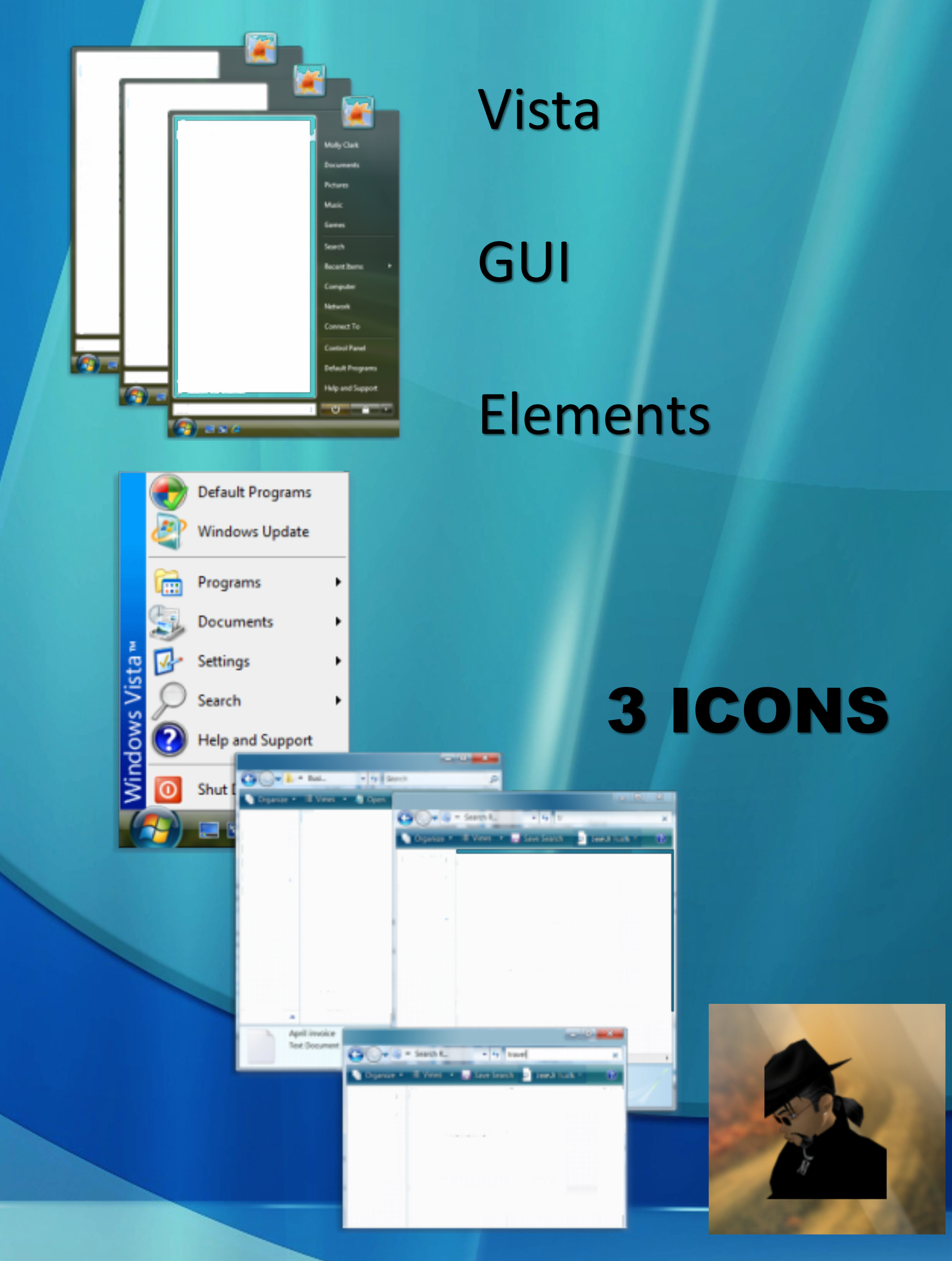 Vista GUI Elements by Philosoraptus on DeviantArt