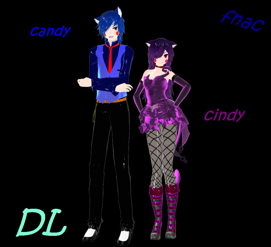 Candy And Cindy by DannaCHANkawaiiFNAF on DeviantArt