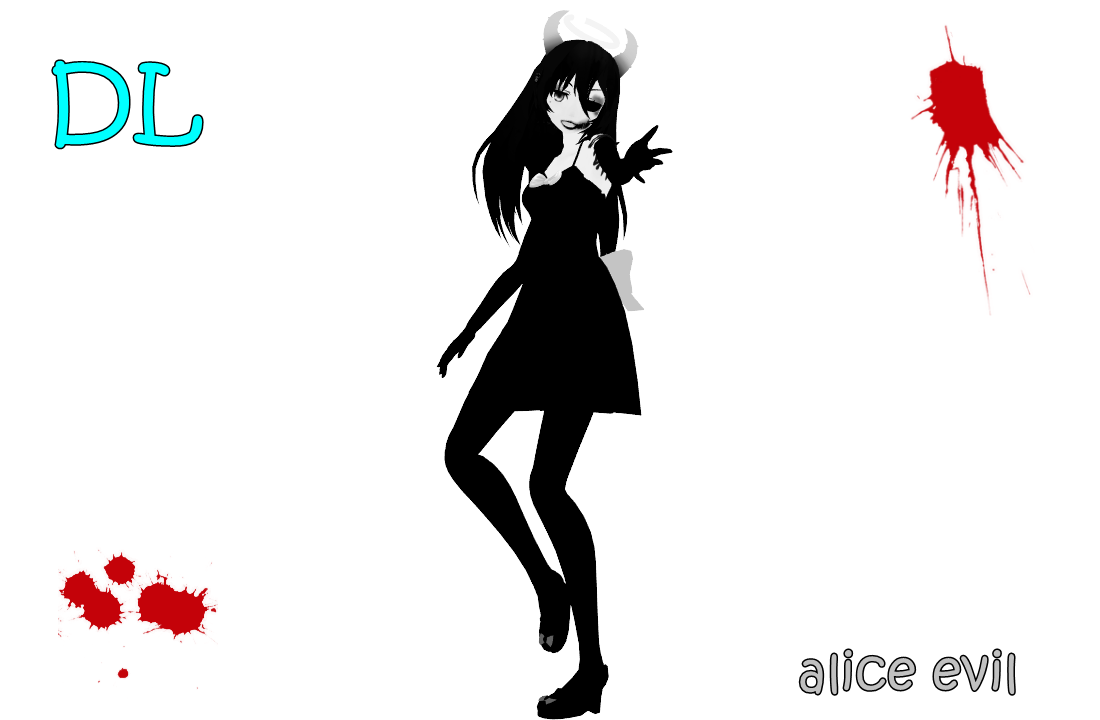 [MMDxBATIM]Alice Evil by dannaCHANkawaiiFNAF DL by DannaCHANkawaiiFNAF ...