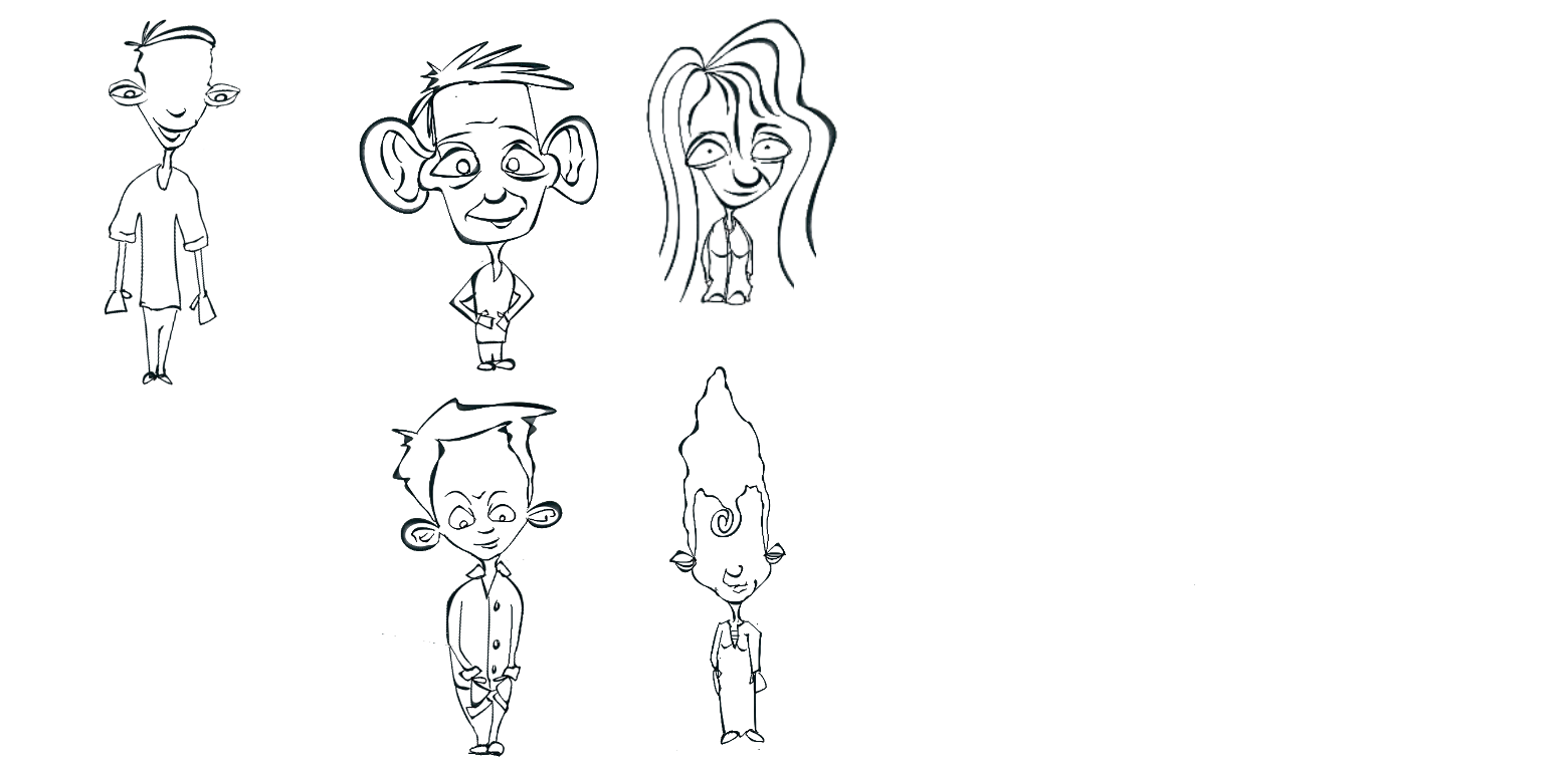 goofy characters by terrybare on DeviantArt