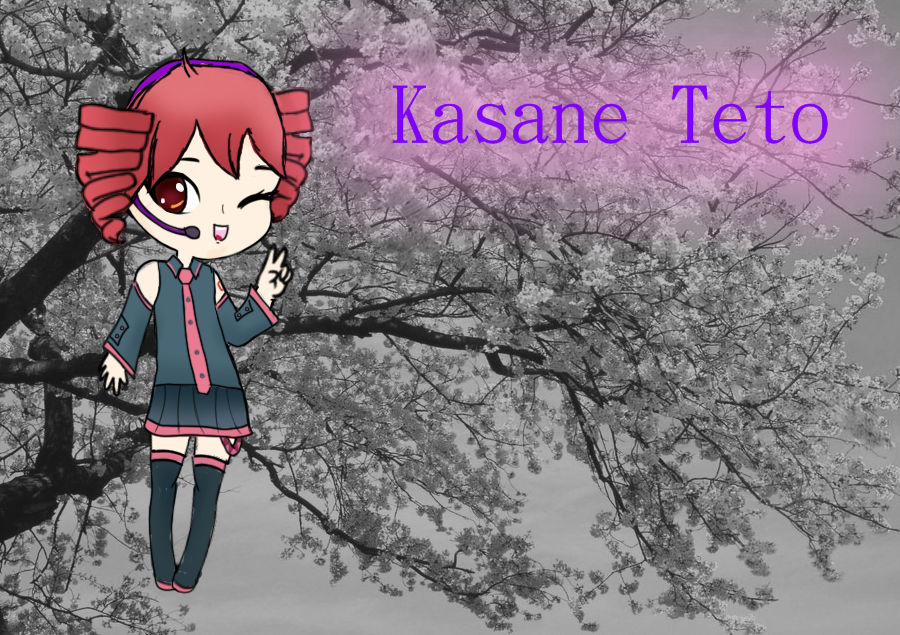 Kasane Teto by KristyArt1 on DeviantArt
