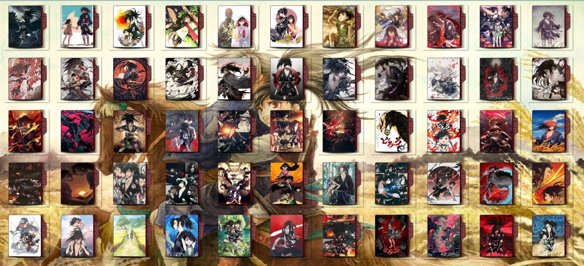 Dororo Folder Icon Pack (55) by RagnaRook82 on DeviantArt