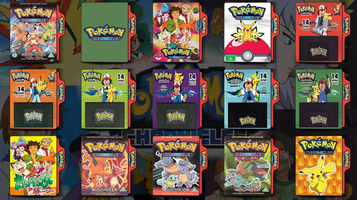 Pokemon Chronicles Folder Icon by RagnaRook82 on DeviantArt
