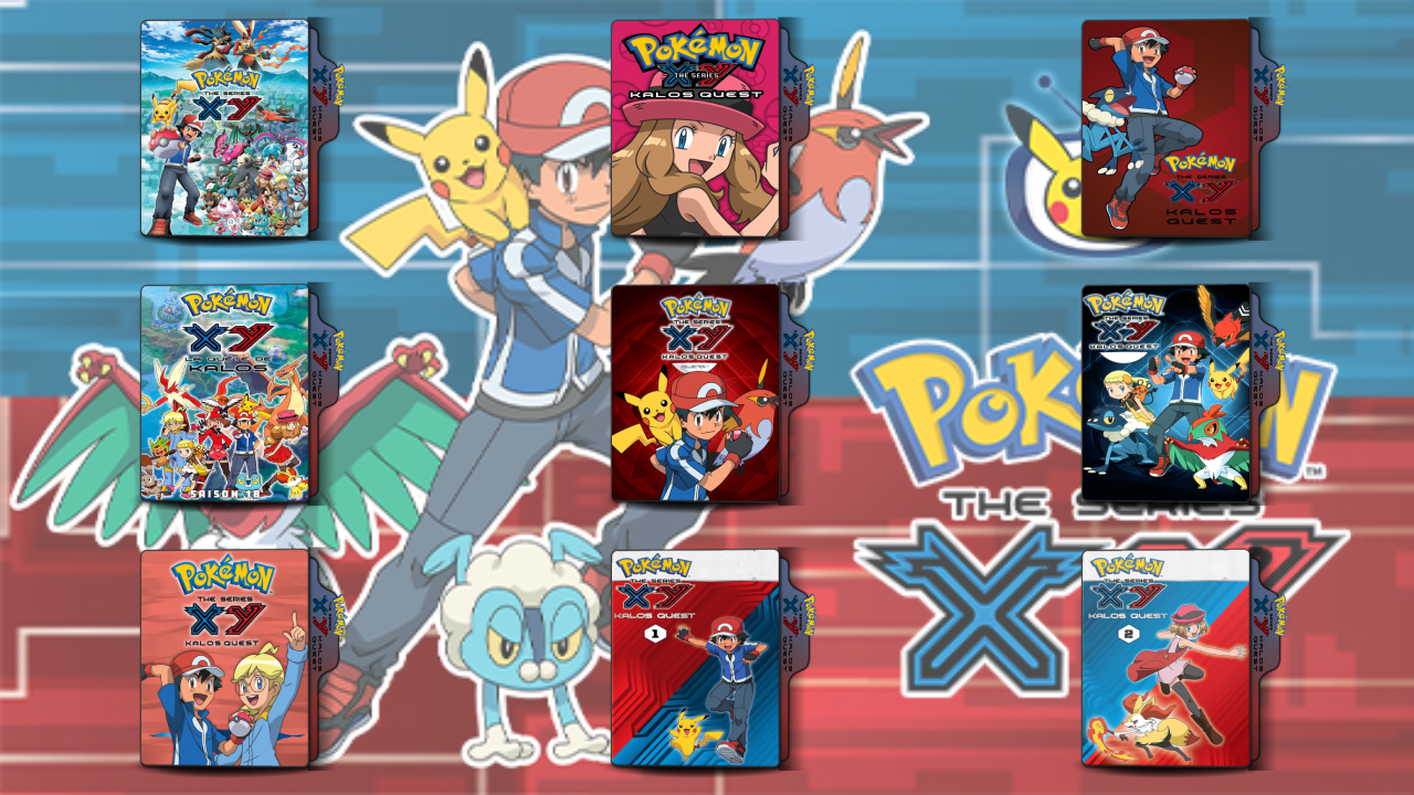 Pokemon the Series: XY Kalos Quest Folder Icon by RagnaRook82 on DeviantArt