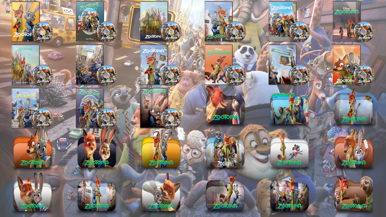 Zootopia FOLDER ICON by RagnaRook82 on DeviantArt