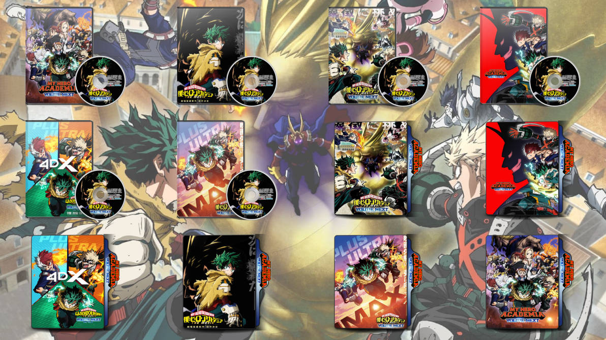Boku no Hero Academia: You're Next FOLDER ICON by RagnaRook82 on DeviantArt