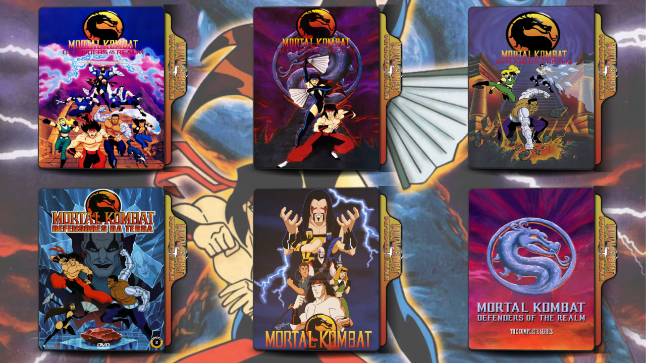 Mortal Kombat: Defenders of the Realm FOLDER ICON by RagnaRook82 on ...
