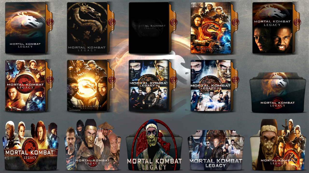 Mortal Kombat: Legacy FOLDER ICON by RagnaRook82 on DeviantArt