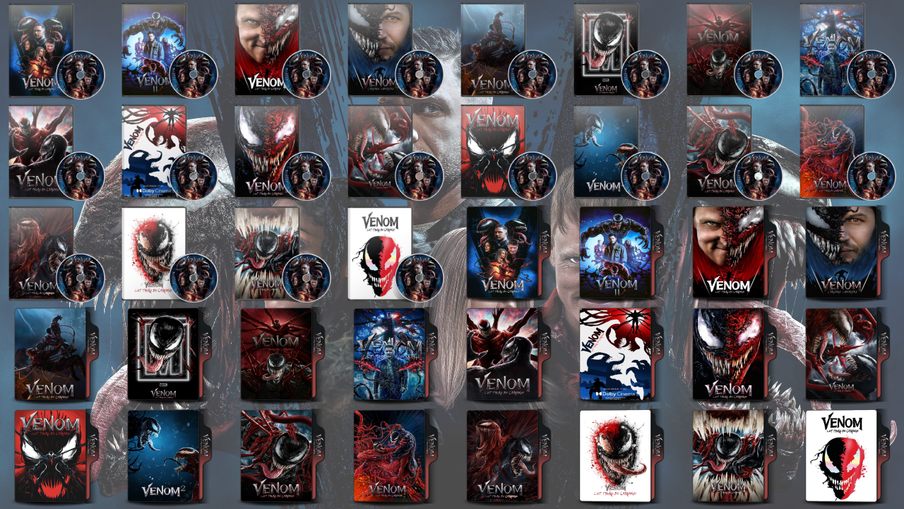 Venom: Let There Be Carnage FOLDER ICON by RagnaRook82 on DeviantArt