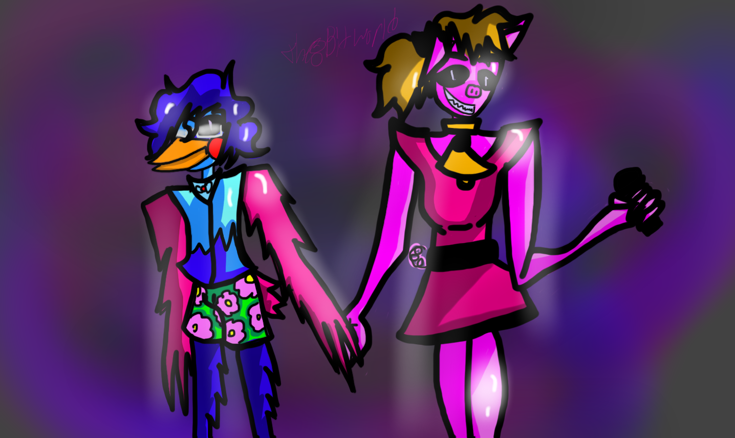 FNAF OCs by The8BitWorld on DeviantArt