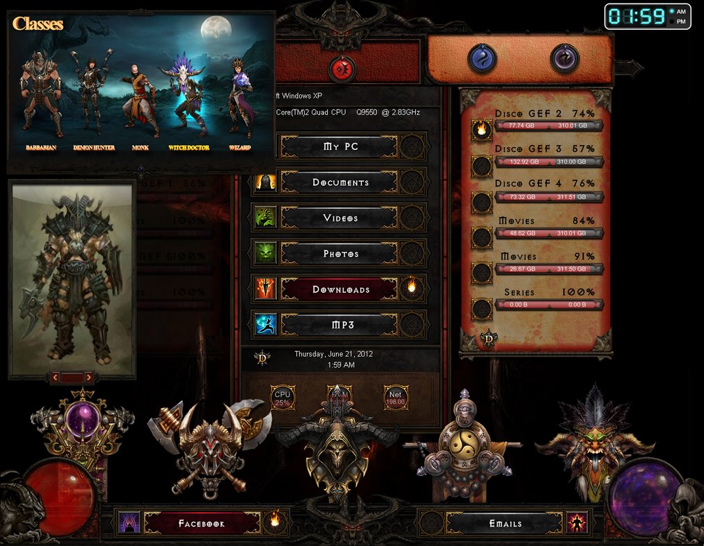 Diablo III Animated Skin by Gefsoft on DeviantArt