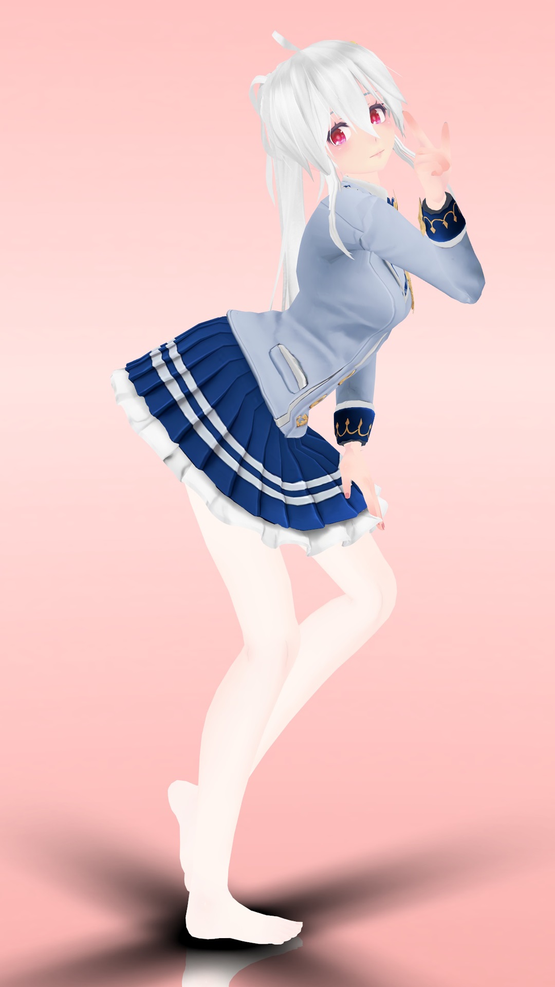 [model DL] Tda navy school uniform haku by samirror on DeviantArt