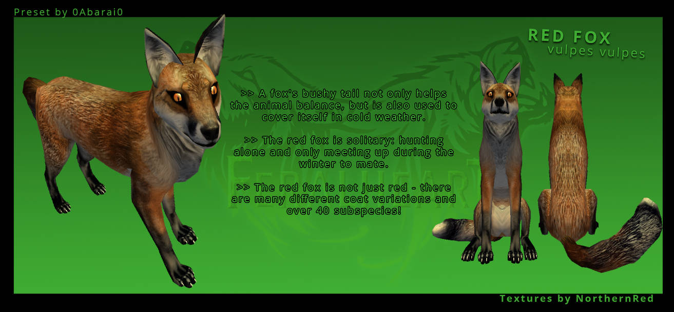 FREE!! Red Fox Preset by 0Abarai0 on DeviantArt