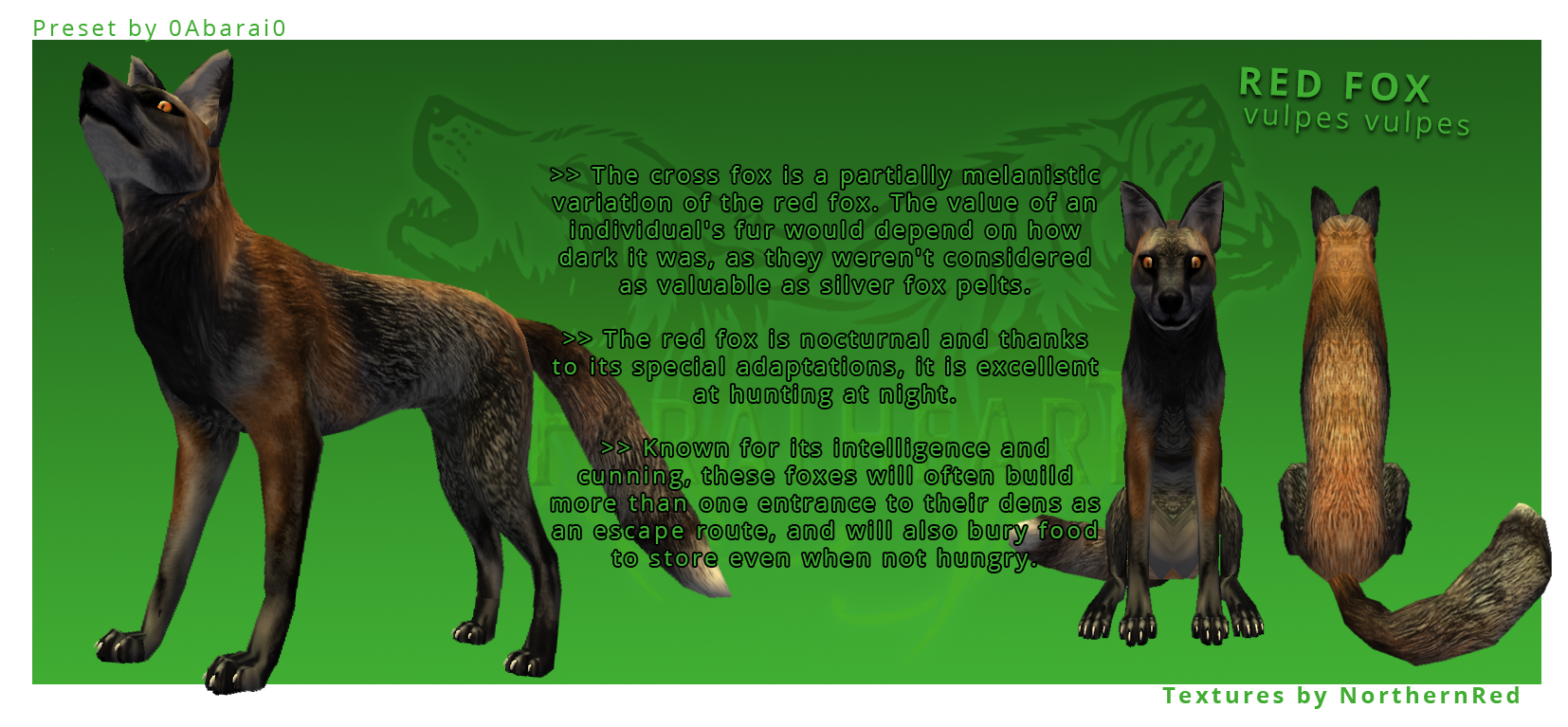 FREE!! Cross Fox Preset by 0Abarai0 on DeviantArt