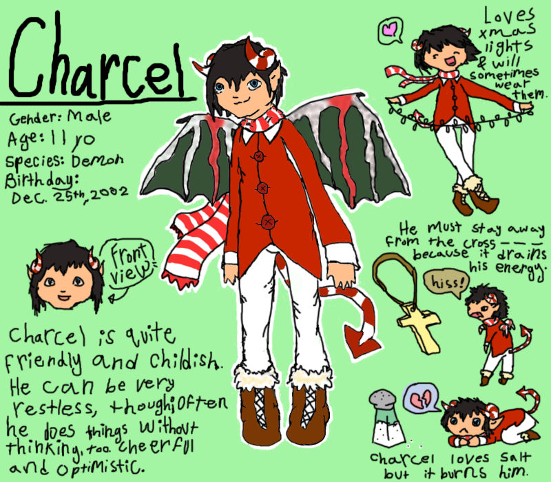 Charcel ref. by catdey on DeviantArt