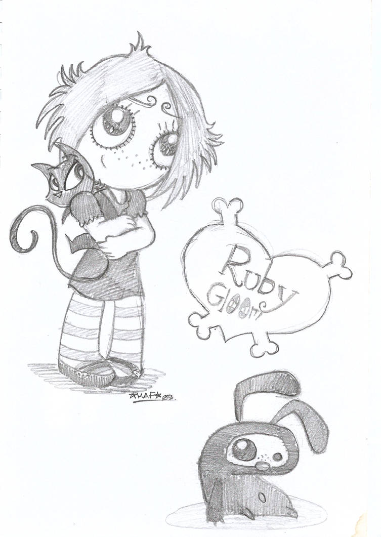 Ruby Gloom by MAFcartoons on DeviantArt