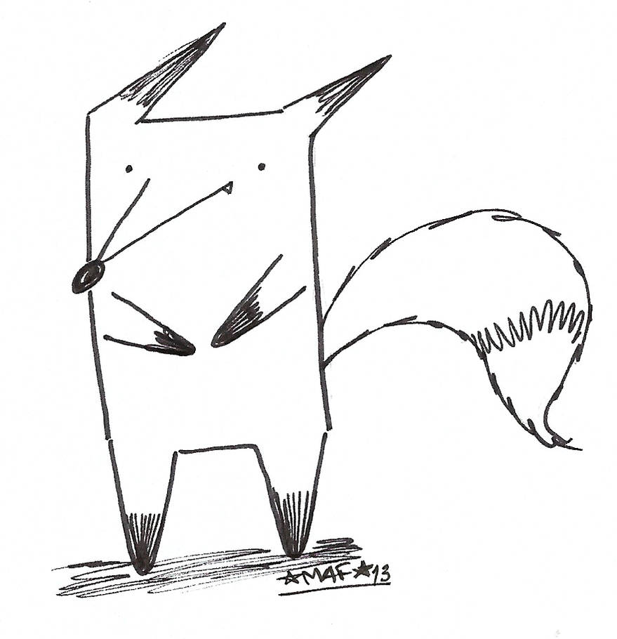 Foxy sketch by MAFcartoons on DeviantArt