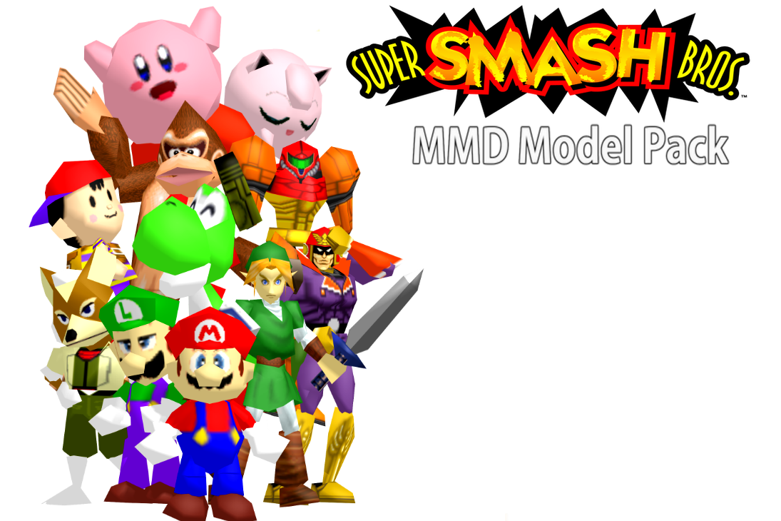 Super Smash Bros MMD Pack + DL! by MatyMatiasMaty on DeviantArt