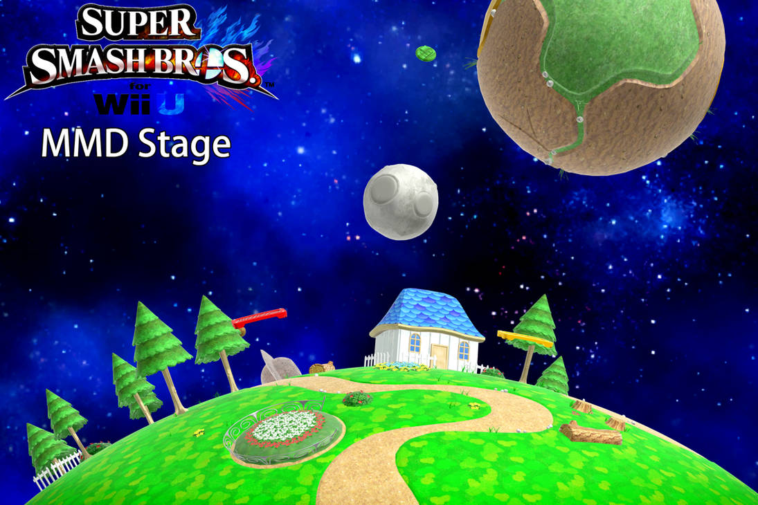 MMD Stage SSB4 Mario Galaxy + DL! by MatyMatiasMaty on DeviantArt