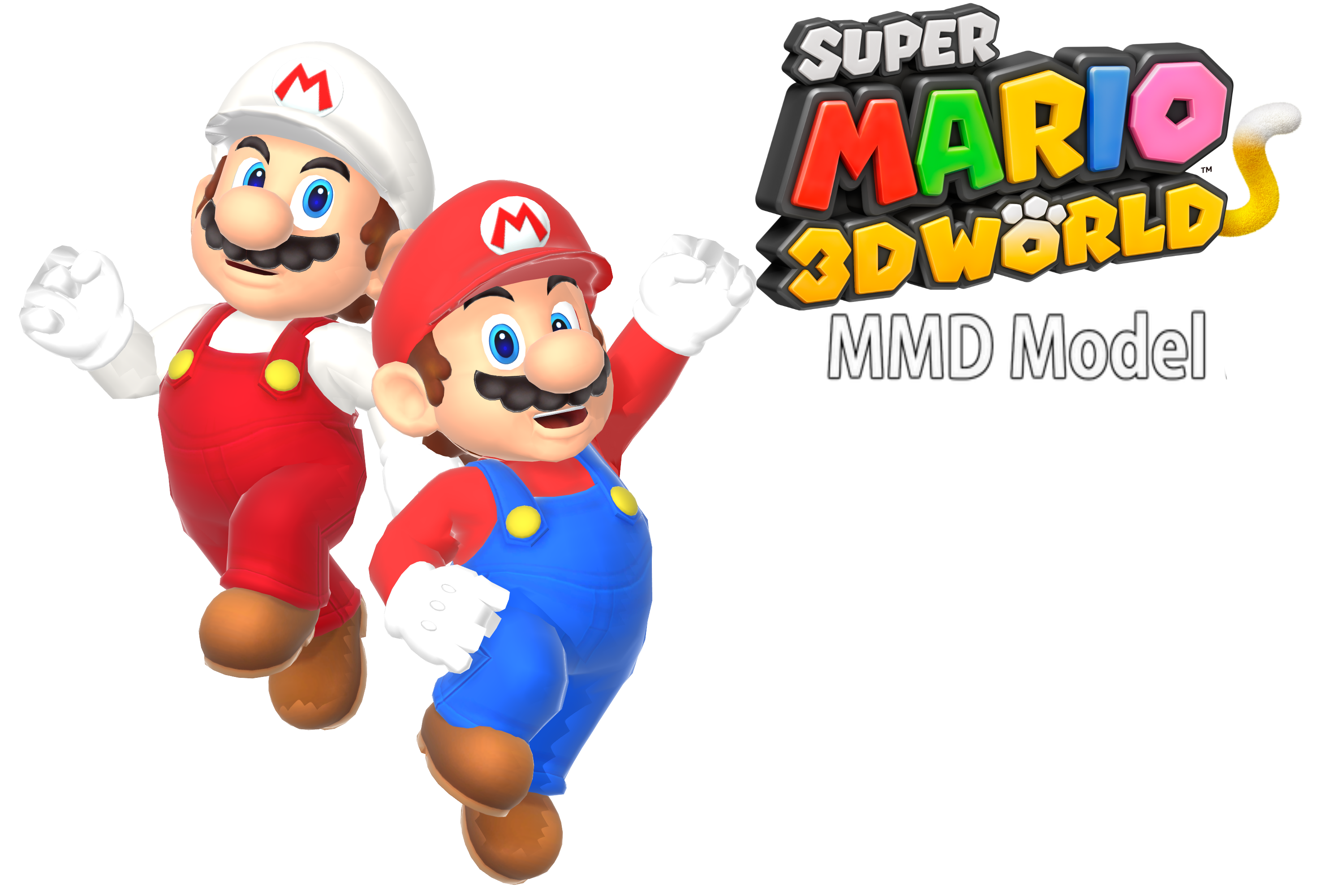 MMD Model SM3DW Mario by MatyMatiasMaty on DeviantArt
