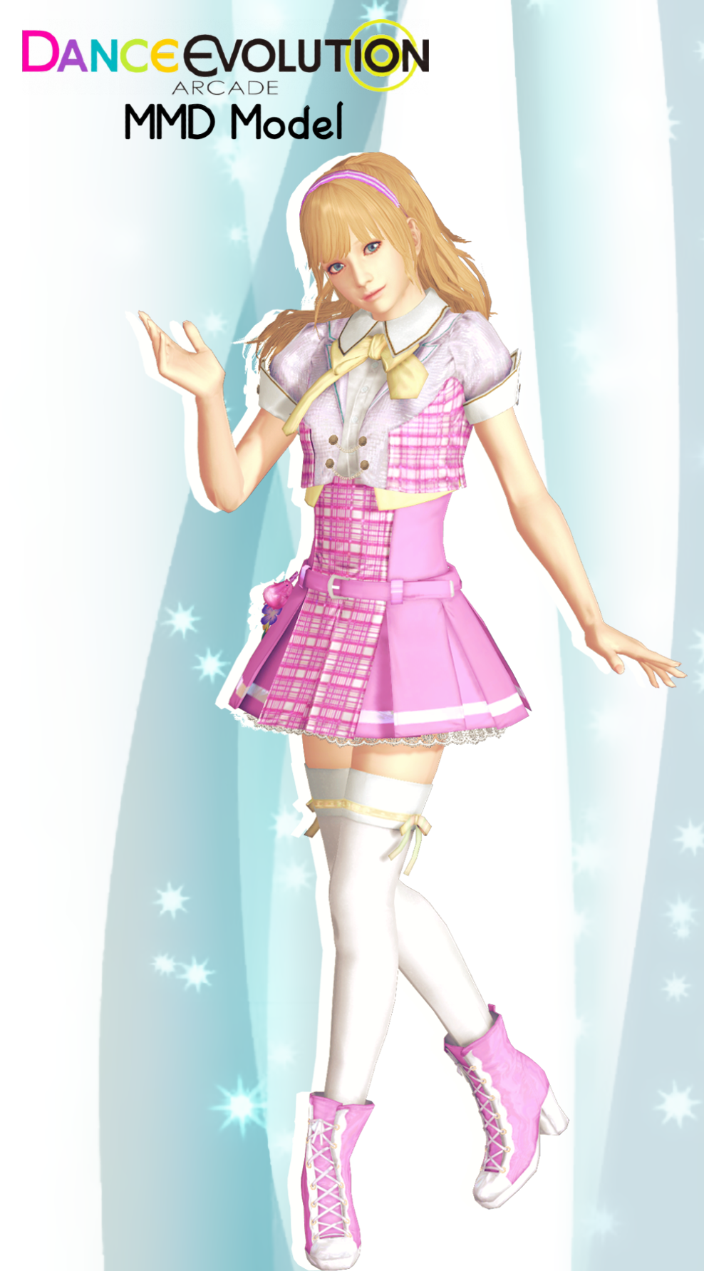 (MMD Model) Dance Evolution - Hikari Saionji + DL by MatyMatiasMaty on DeviantArt