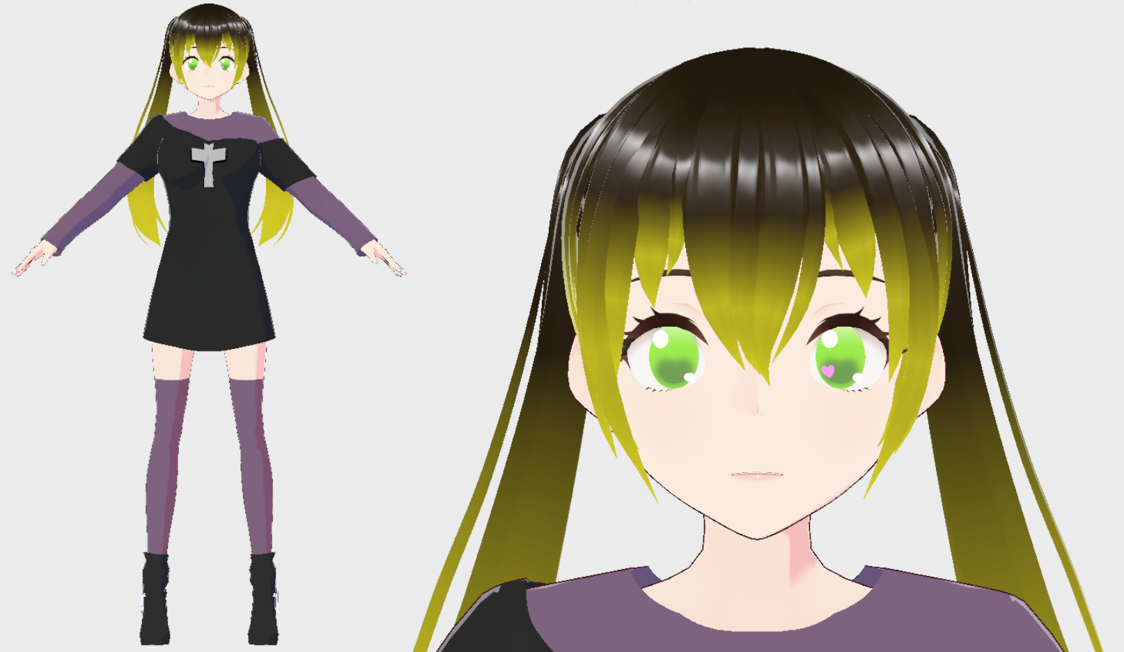 Azusa Tachibana Model (VRM file) by e-cgr on DeviantArt