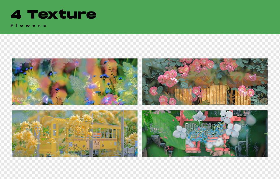 [JingYe2109] Texture pack - Flowers by JingYe2109 on DeviantArt