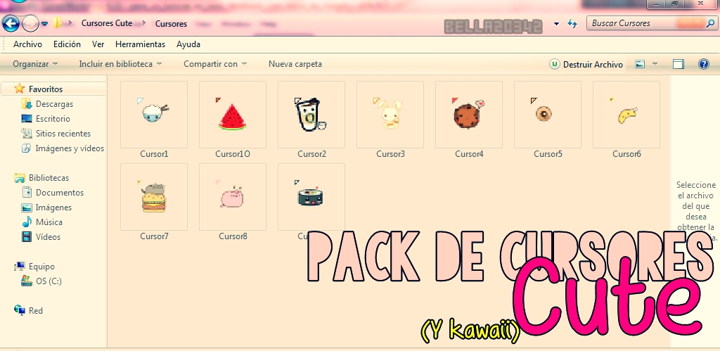 Cursores Cute by bella20342 on DeviantArt