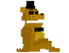 Golden Freddy FNaF 1 Minigame Sprite by GoldenRichard93 on DeviantArt