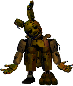 Withered Classic Spring Bonnie by GoldenRichard93 on DeviantArt