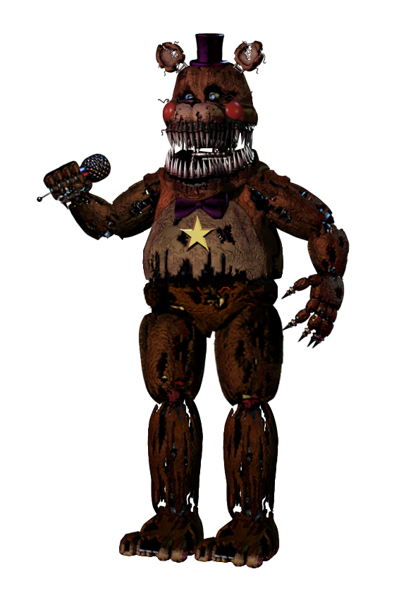 Nightmare Rockstar Freddy Edit by GoldenRichard93 on DeviantArt